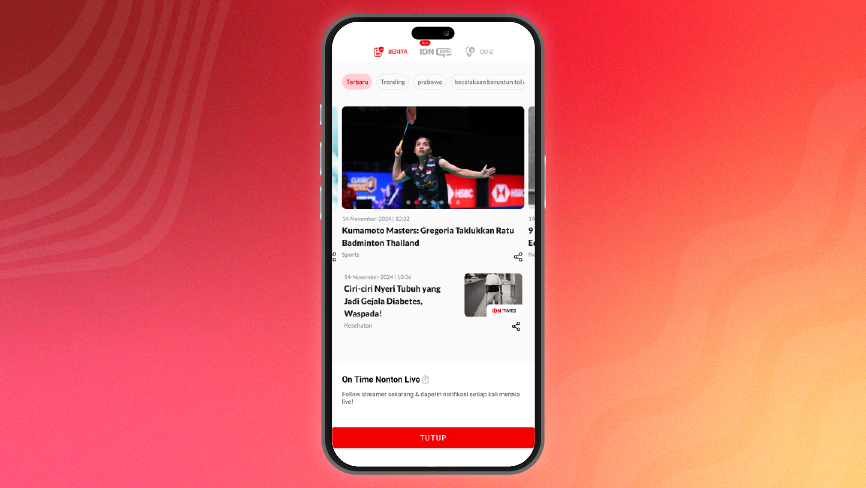 Nikmati Konten Live Streaming Terbaru di IDN App!